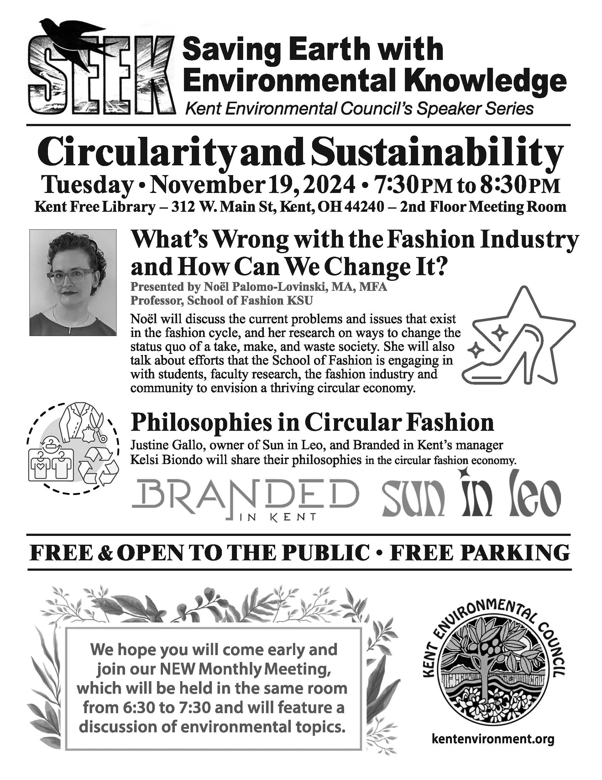 Intro to 2025 SEEK Speaker Series - Kent Environmental Council